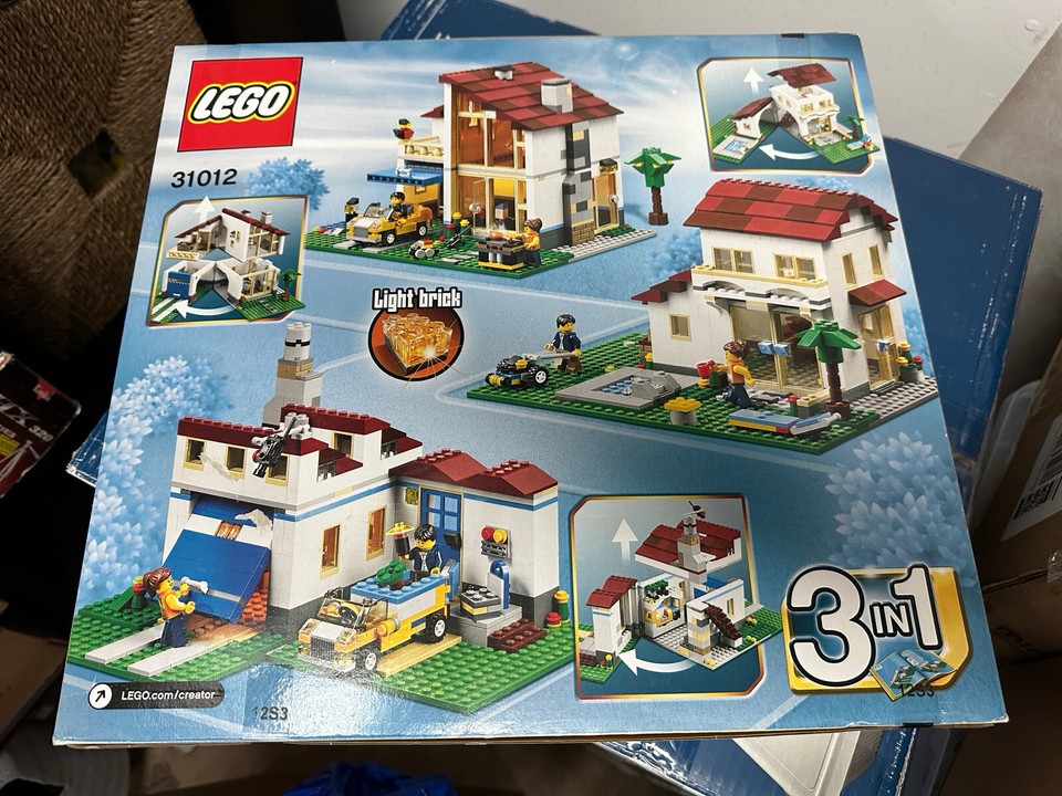 NEW LEGO Creator 3-in-1 Family House 31012 2014 Retired SEALED RARE ...