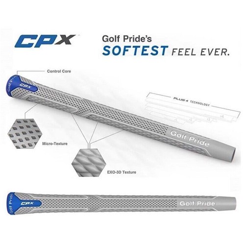 13Pcs NEW CPX Golf Grips Gray Standard / Midsize / Jumbo Size Grip UK ...
