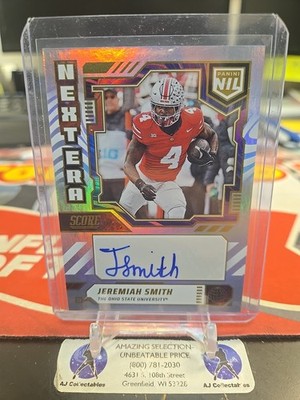 2025 Panini Score Football Jeremiah Smith NIL Next Era Autograph Foil ...