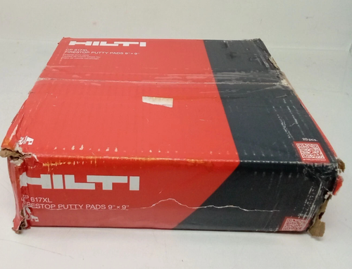 Hilti CP 617XL Firestop Putty Pads 9"x 9" (20 pcs. Box) | eBay