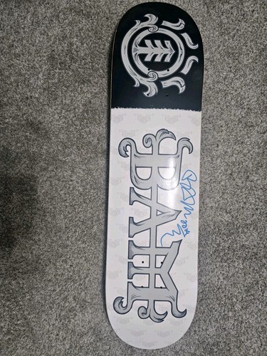 Rare Bam Margera Autographed Deck 2018 Element 25th Anniversary Black ...