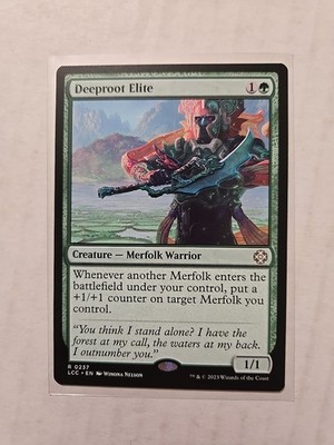 Deeproot Elite - Lost Caverns of Ixalan Commander - LP - Rare ...
