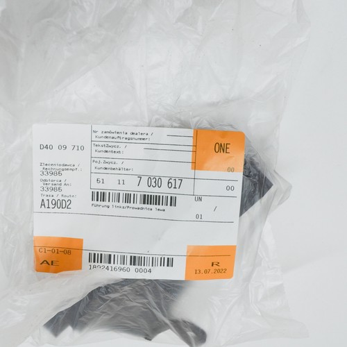 NEW BMW 3 E46 BUMPER COVER GUIDE LEFT 51117030617 7030617 OEM | eBay