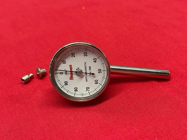 Starrett PT05475 Screw ONLY for 196 Dial Indicators, 1/16-64 SLOT X ...