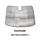 Car Front Windshield Sun Shade Cover Sun Visor Foldable For Tesla Model ...
