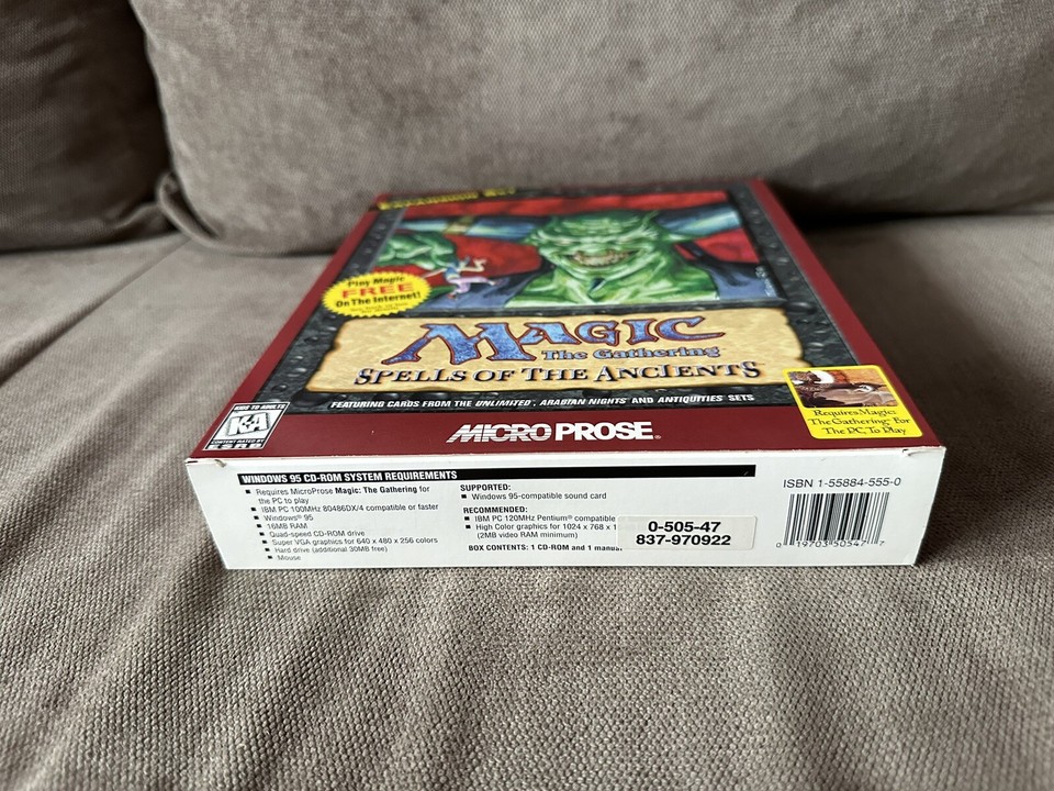 Magic: The Gathering - Spells Of The Ancients - US Big Box Edition PC ...