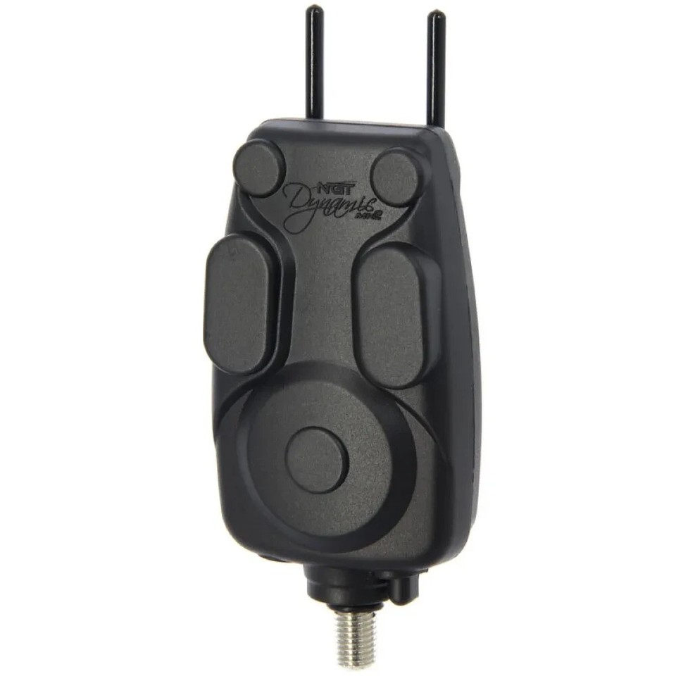 NGT Dynamic MK2 3+1 Carp Fishing Wireless Bite Alarm Set 3x Alarms + 1x ...