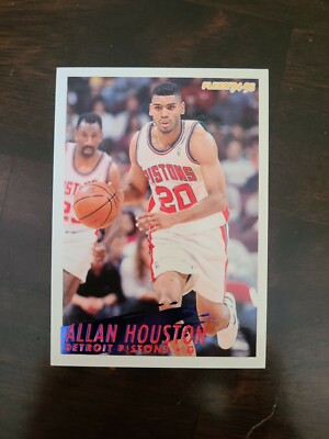 1994-95 Fleer Allan Houston #67 Detroit Pistons | eBay