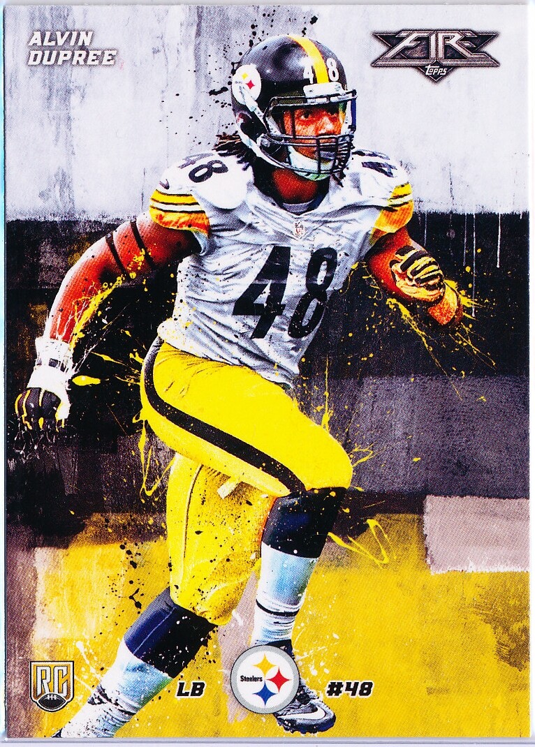Alvin Dupree 2015 Topps Fire Football #2 Pittsburgh Steelers ROOKIE | eBay