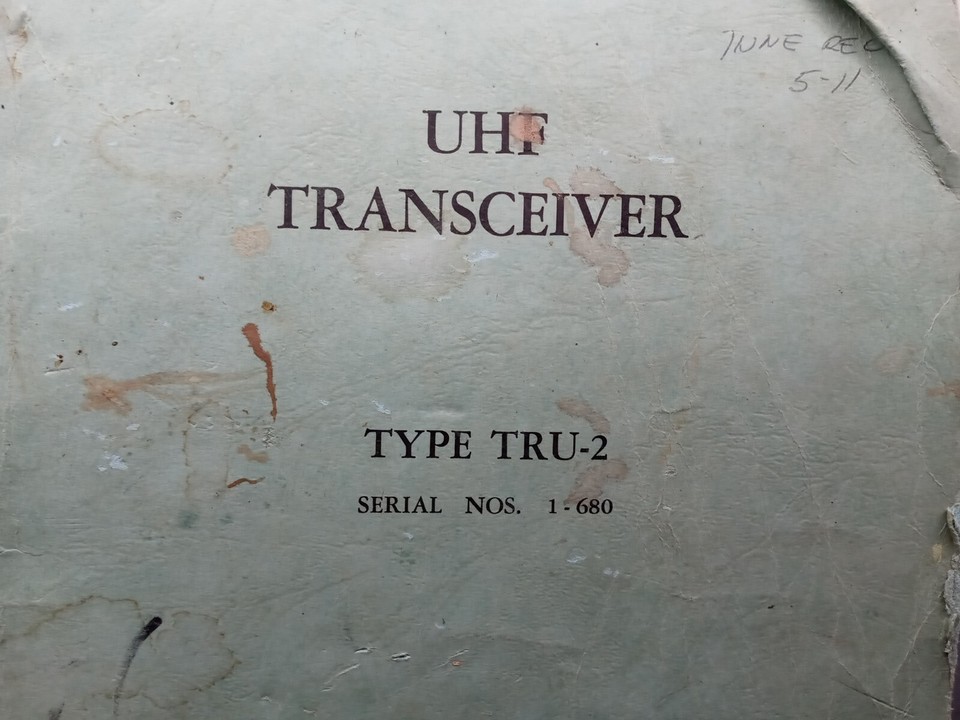 COMCO UHF TRANSCEIVER F.A.A. TYPE TRU-2 / AN/URC-54 | eBay