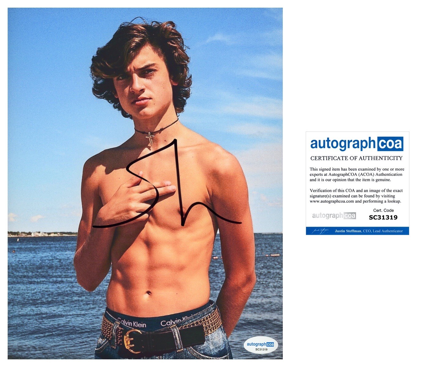 Sam Hurley ‘TikToker’ Signed Autograph 8x10 Photo University Of Texas ...