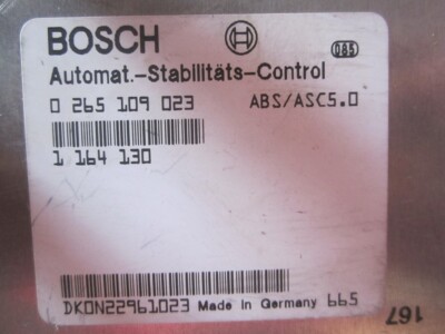 BMW ABS Module 1164130 | eBay