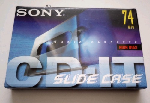 2 SONY CDit 74 VS. I Type II Blank Cassette Tapes Sealed | eBay