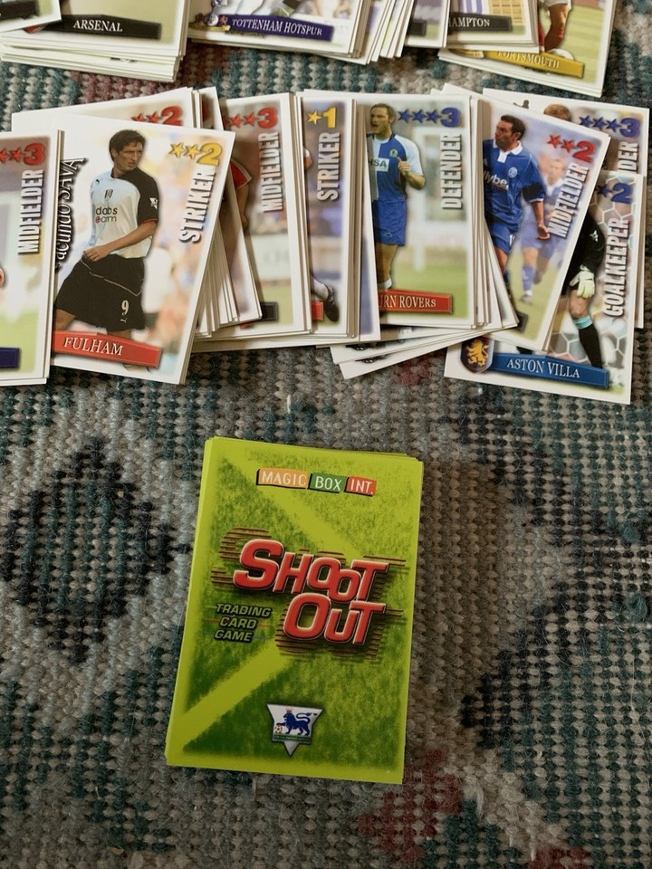 2003 2004 Shoot Out Cards Bundle 150+ Football Trading Cards Retro ...