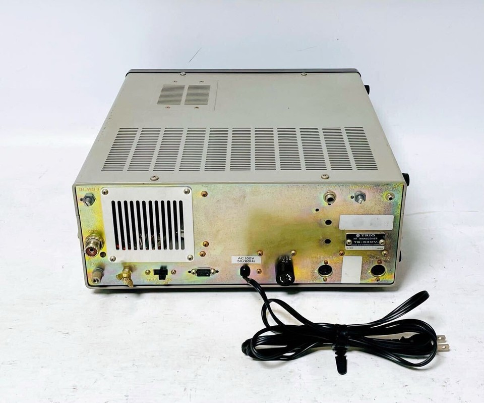 [Used] TRIO TS-530V HF Transceiver AC100 50/60Hz Powers On Test Only | eBay