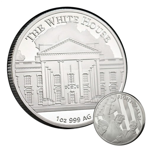 Trump Fight! "TRUMP SURVIVES" Coin Limited Edition 1 oz .999 Fine ...