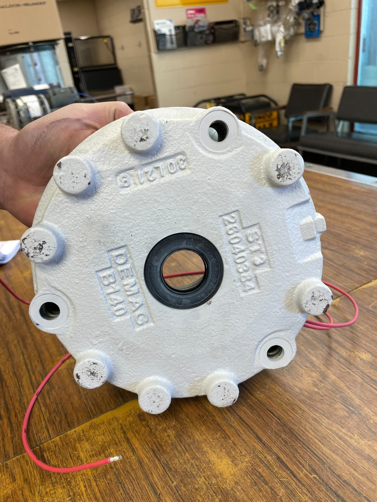 BRAKE FOR A DEMAG OFFSET GEARMOTOR | eBay