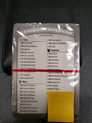 Unscanned Keyforge Deck. X3 Wild Wormhole, Hypnobeam, Collector Worm | eBay