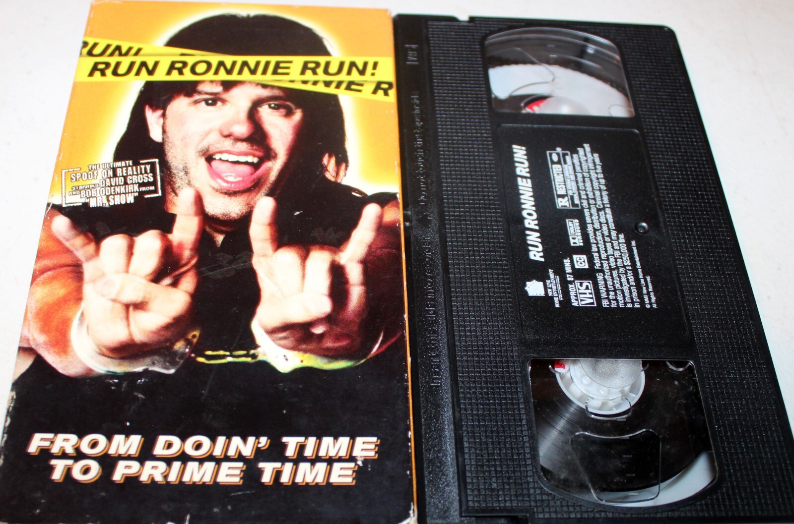 Run Ronnie Run! (VHS, 2002) Bruce Taylor, David Cross, Leon Lamar ...