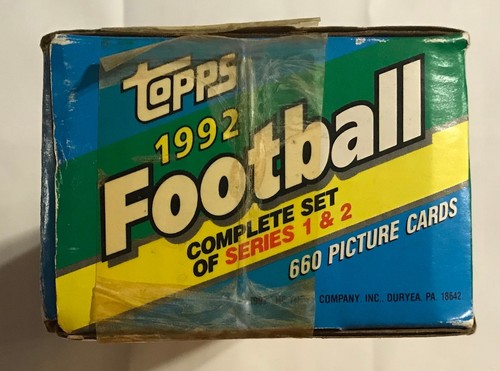 1992 TOPPS COMPLETE FOOTBALL 660 CARD SET #3559 | eBay