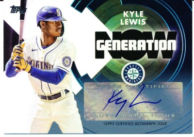 2022 Topps Kyle Lewis Now Generation Auto 9/10 | eBay