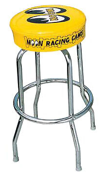 Moon Racing MNMG292 Yellow Moon Logo Bar Stool | eBay