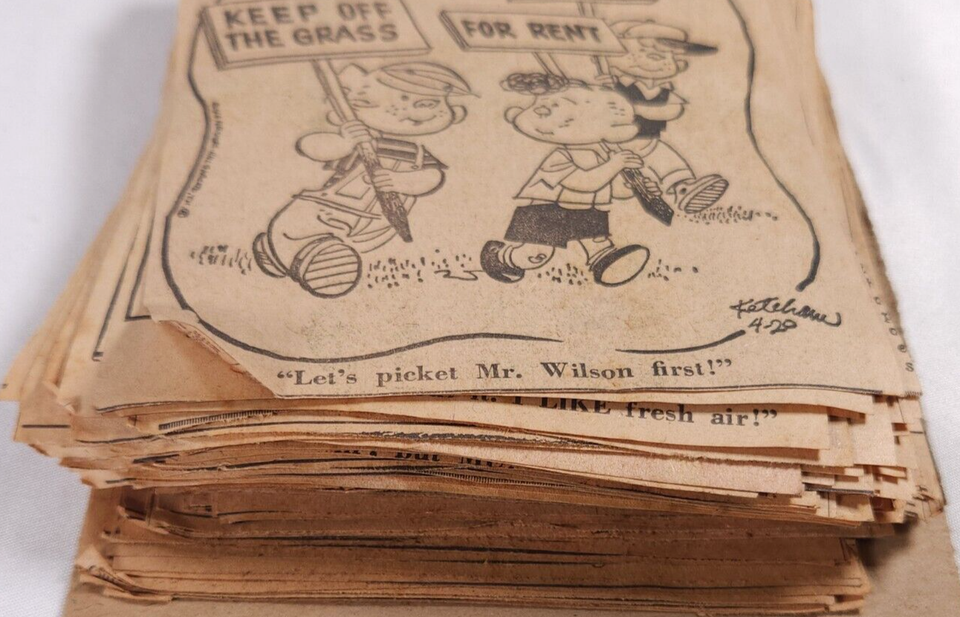 Lot ~1967 Dennis The Menace Hank Ketcham Comic Strip Newspaper Dailies ...