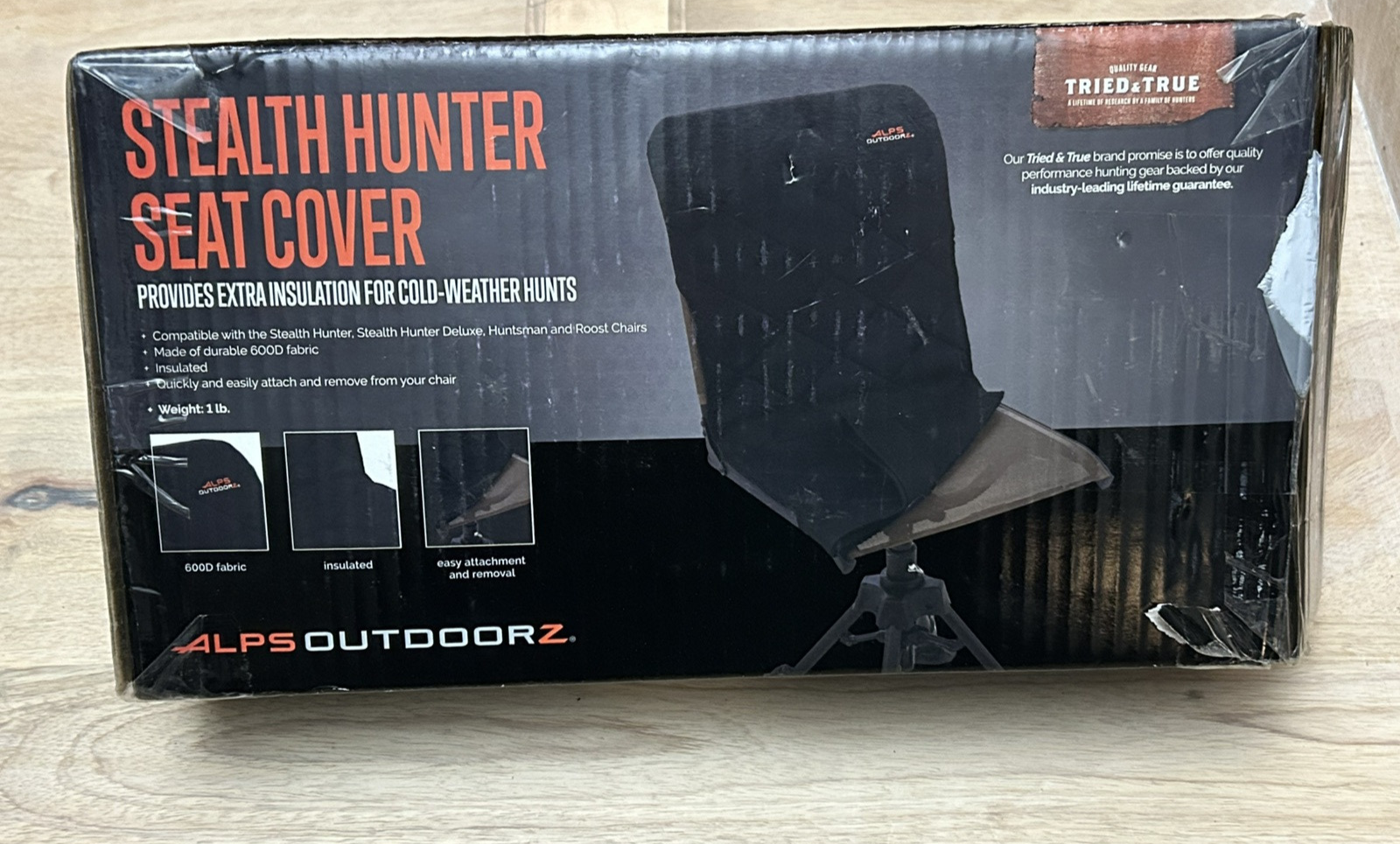 ALPS OutdoorZ Stealth Hunter Blind Chair Seat Cover ONLY 600D Polyester ...