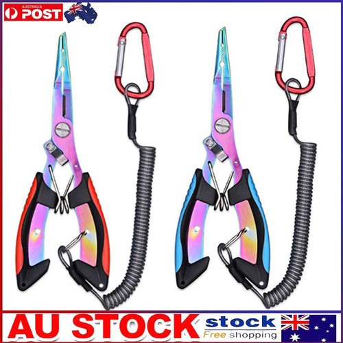 Fishing Plier Line Lure Cutter Hook Remover Multi-functional Fishing ...