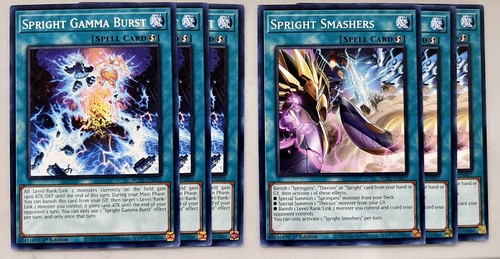 3x Spright Gamma Burst + Smashers - Spright Spell Core (POTE, Common ...