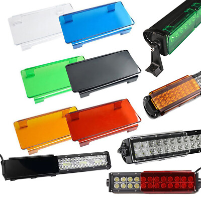 Off-road Led Light Bar Lens Cover for 12/20/22/32/42/50/52inch Bar ATV ...