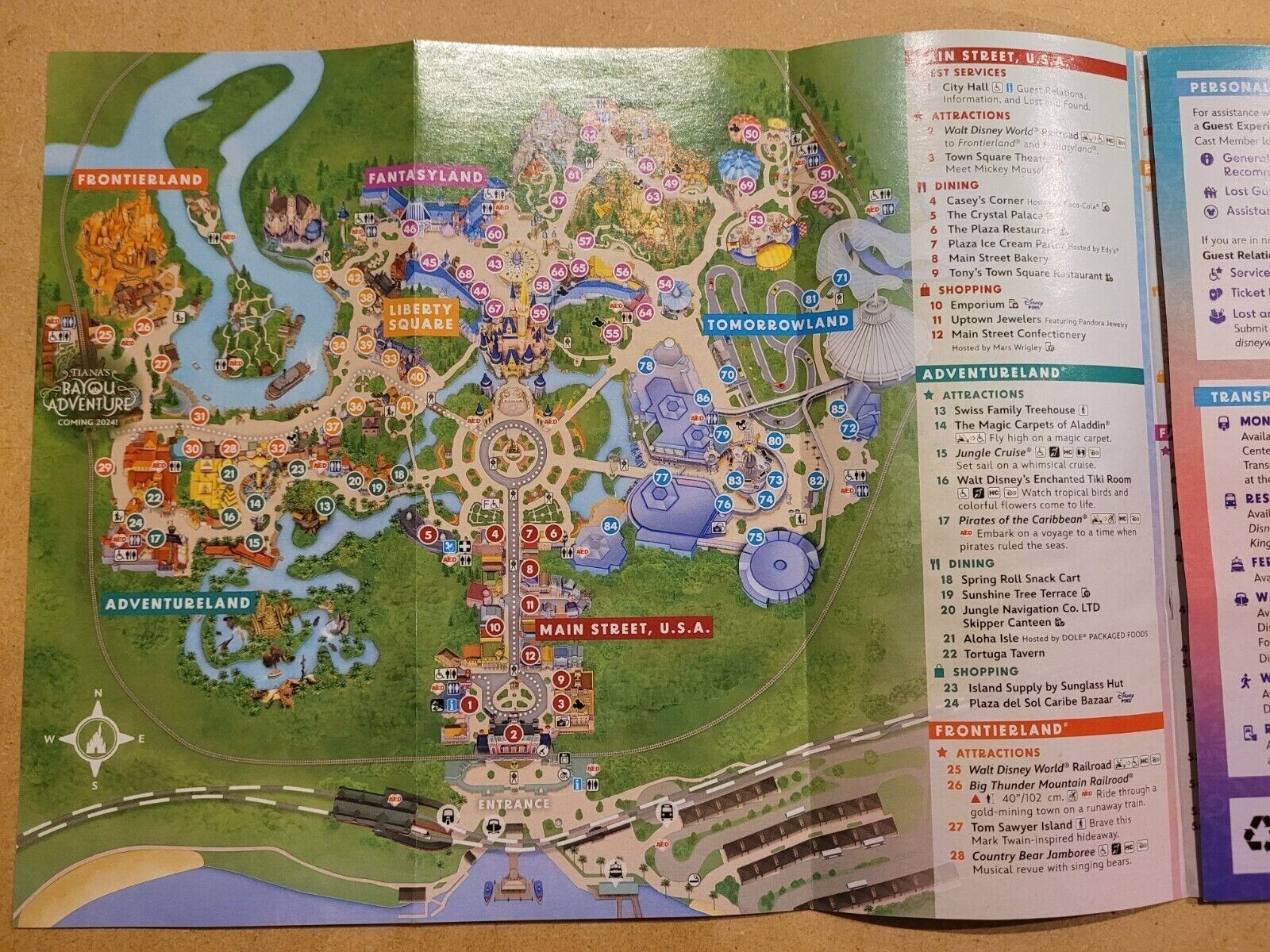 NEW 2023 Walt Disney World Theme Park Maps | Grelly USA