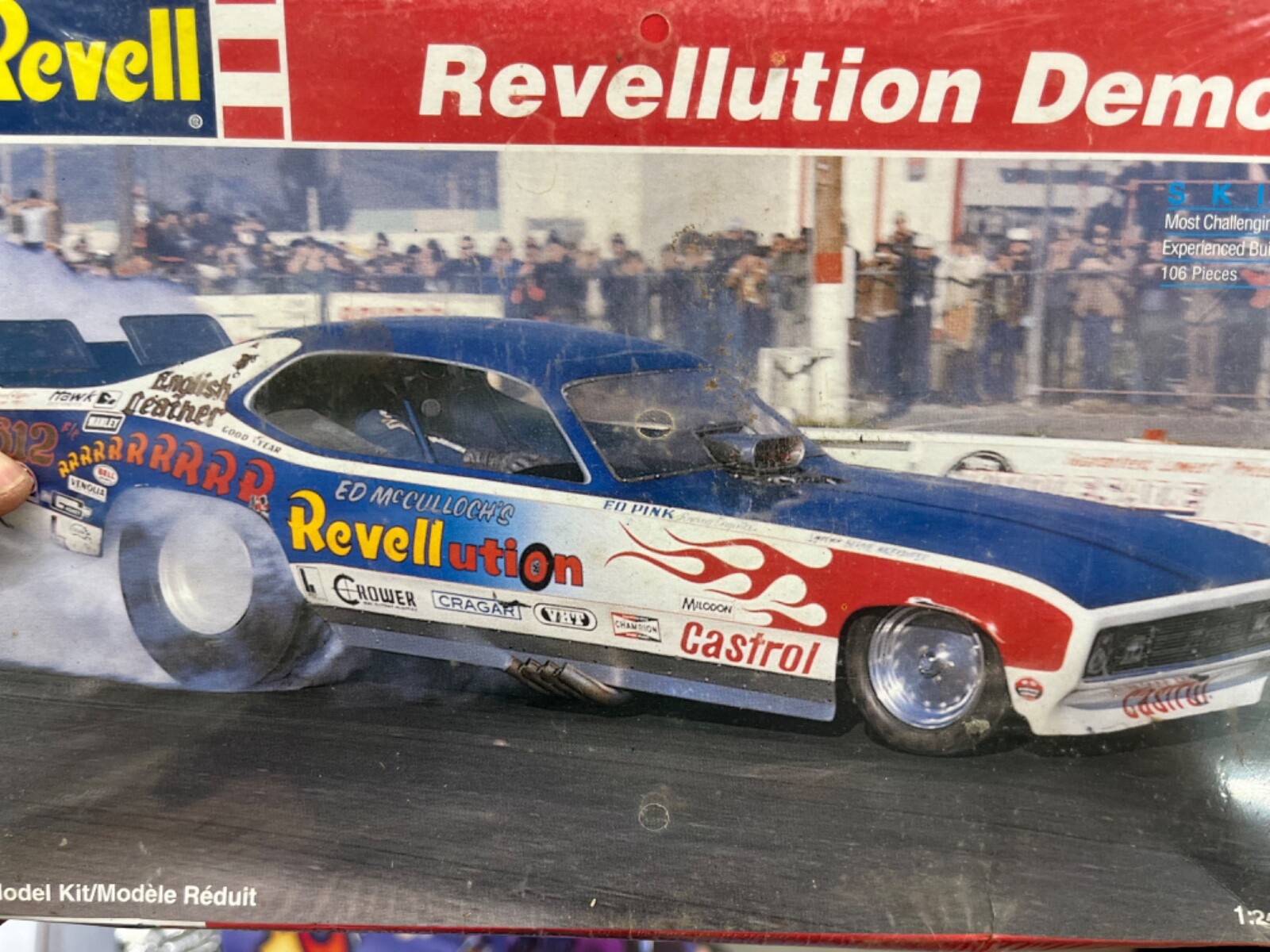 Revell 7355 Revellution Ed Ace McCulloch Dodge Charger Funny Car 1/25 ...