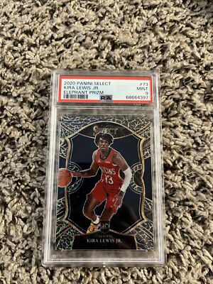 2020-21 Select Kira Lewis Jr. RC Elephant Prizm #73 PSA 9 MT, Pop. 2 | eBay