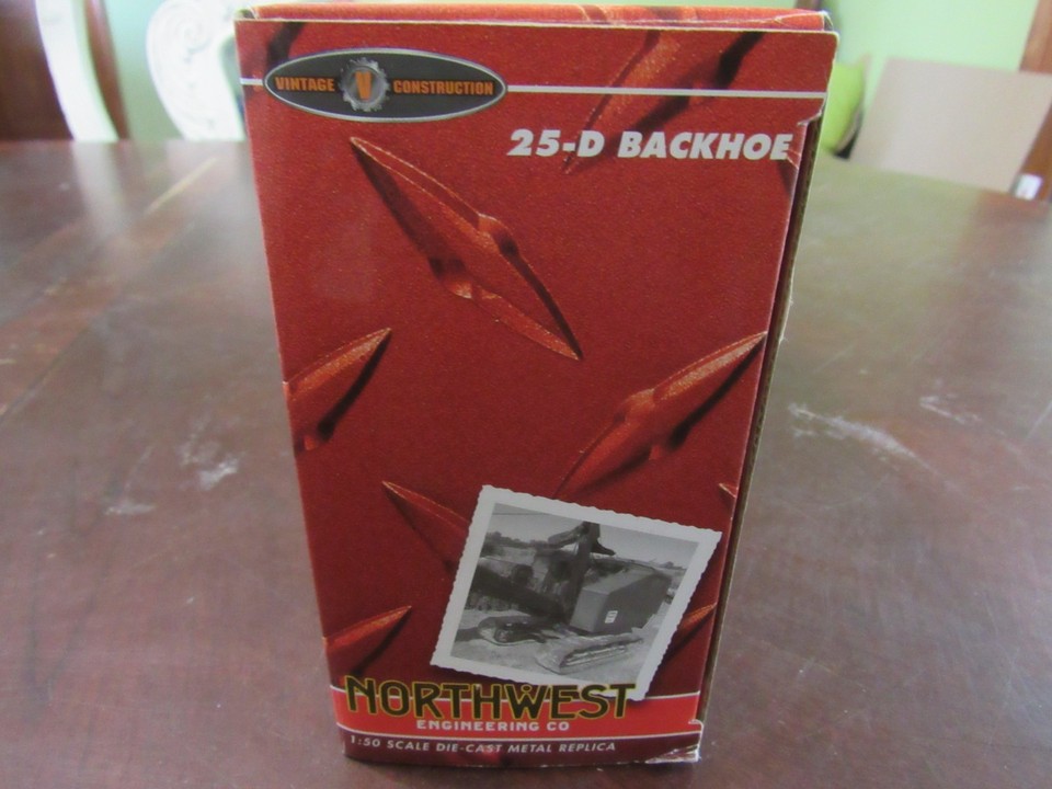 SPECCAST 1/50 NORTHWEST ENGINEERING CO. 25-D BACKHOE - NIB - NEVER ...