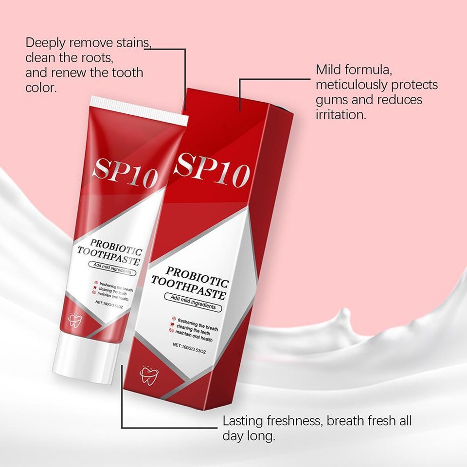 Sp 10 Pasta Dental Sp-8 Ultra Whitening Sp10 Probiotic Toothpaste UK ...