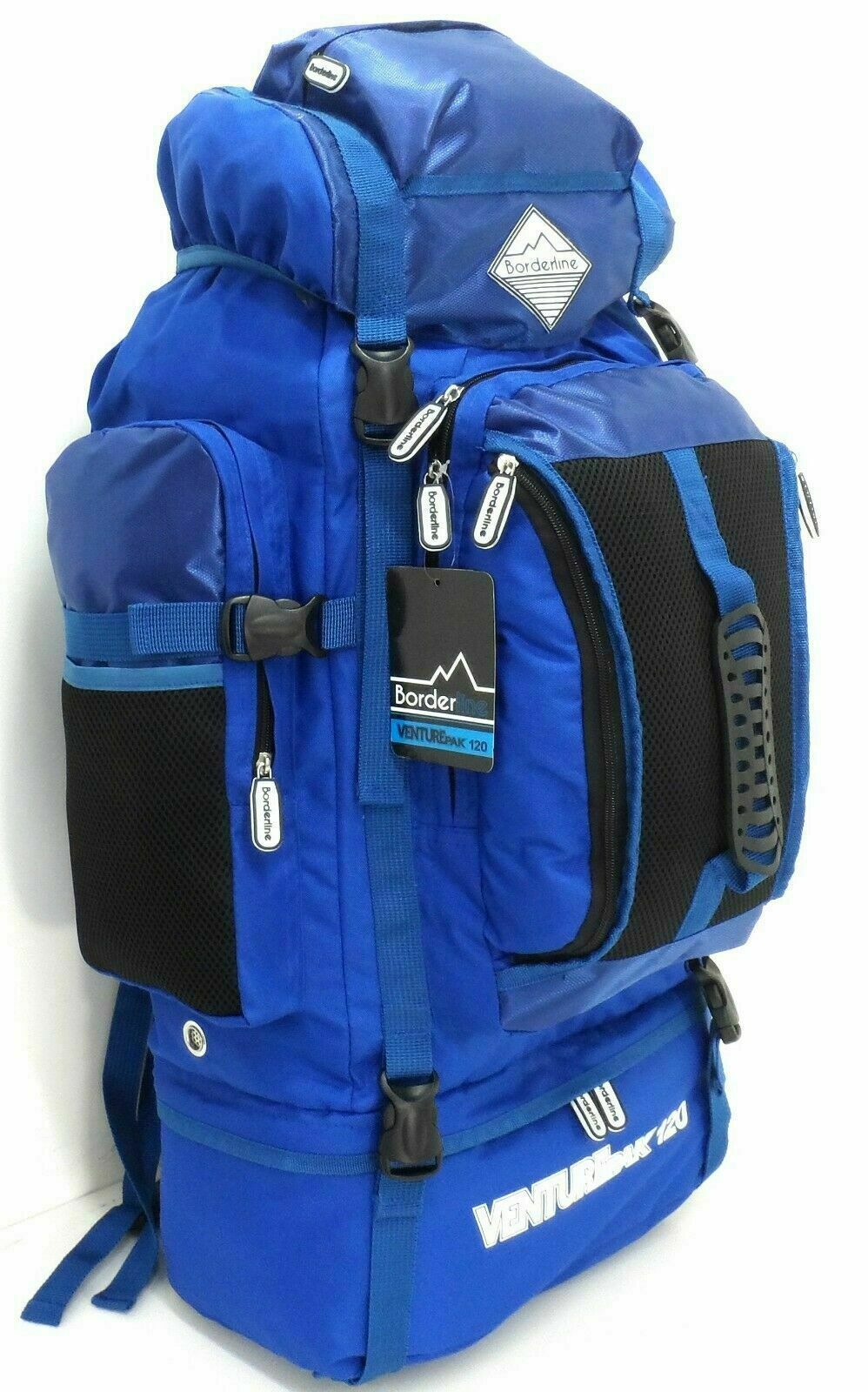 Large New120L Hiking Camping Rucksack Backpack Travel Luggage Festival ...