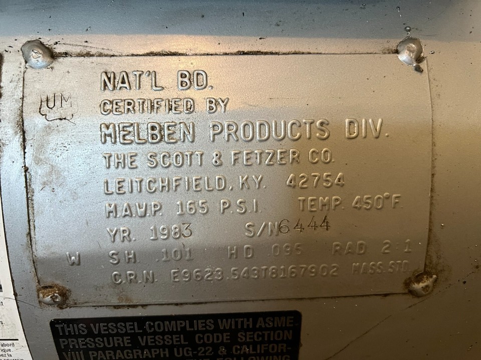 Campbell Hausfeld 3 HP, 30 gallon Power-Pro VT6104 Air Compressor, 230 ...