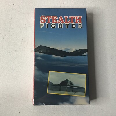 F-117A Stealth Fighter Tonopah Air Field - Vintage 1990 VHS Video Tape ...