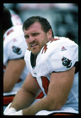 PAUL GRUBER Tampa Bay Buccaneers Wisconsin Offensive Tackle ORIGINAL ...