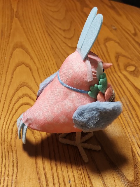 Target 2023 Spritz Kale Fabric Bird Easter Spring themed Featherly ...