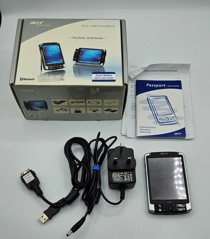 Acer N300 Handheld Pocket PC Windows Mobile 5 - Boxed for sale online ...