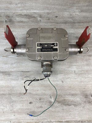 Safety Emergency Pull Cord Stop Switch With Trip Flags 2 Side Pull ...