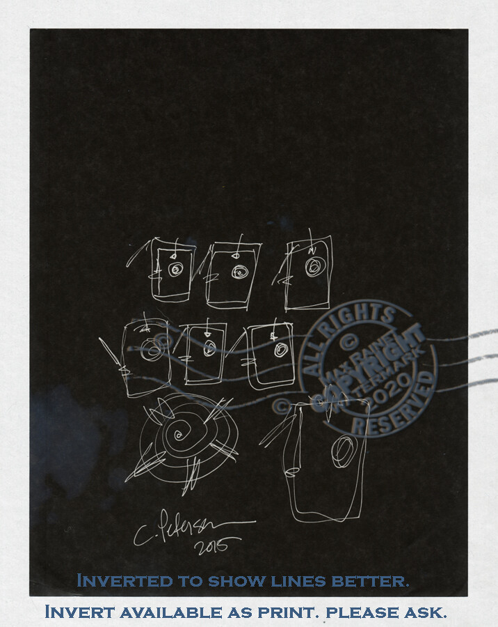 Master Bytes 2015 C Peterson * DRAWING * Whimsical Abstract Ink Pen ...