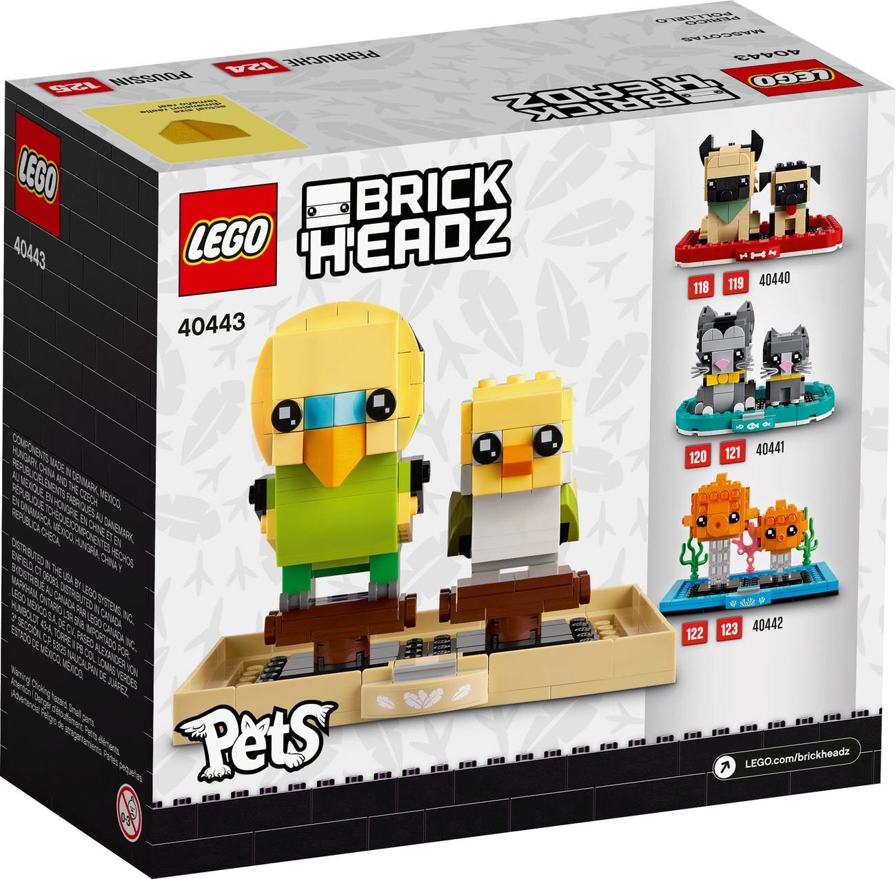 LEGO BrickHeadz 40443 Budgie | eBay