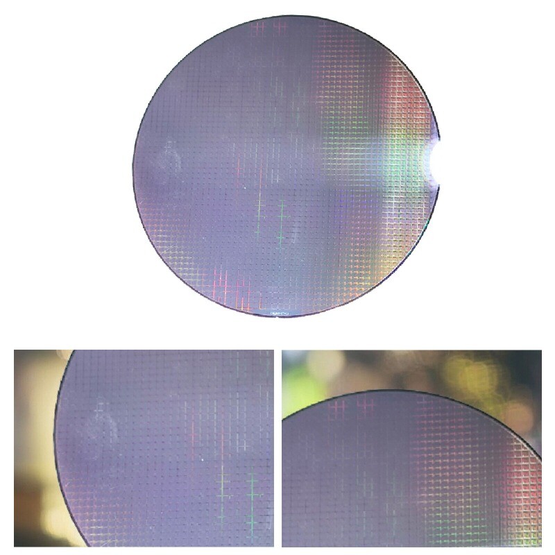 12inch CPU Wafer Pendulum Piece Photoetching Circuit Chip Silicon Wafer ...
