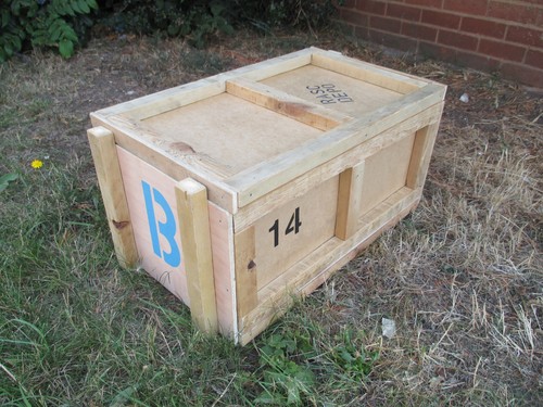 WW2 Army Ration Wood Compo Crate Repro Reenactment stamped 1944 Crows ...