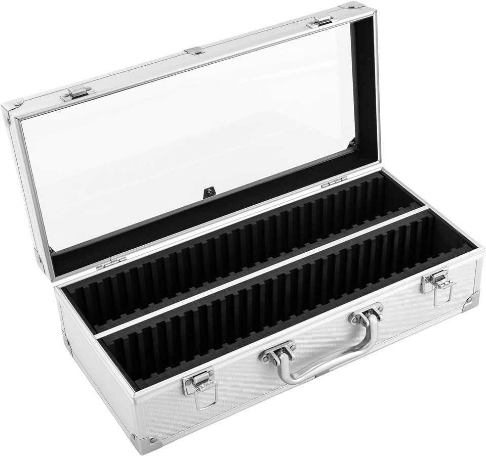 SunnyHouse Coin Slab Storage Case, Clear Display Box, Holds 50 PCGS NGC ...