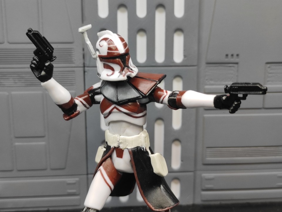 Star Wars Clone Wars custom 3.75 Keeli Clone trooper Phase 1 & 2 | eBay