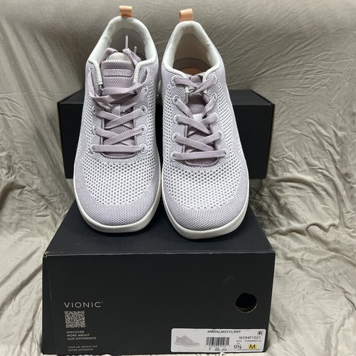 NIB Vionic Purple Trainers Arrival 9.5 Knit sneakers Plantar Fascitis ...